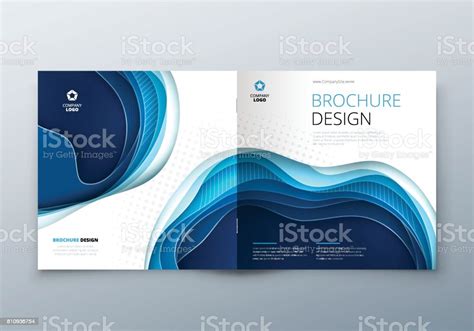 평방 브로셔 디자인 사각형 종이 브로셔 전단지 잡지 또는 카탈로그 디자인에에서 대 한 커버 오렌지 노란색 빨간색 카탈로그에 대 한 추상 커버 개척 세계적인에 대한 스톡 벡터