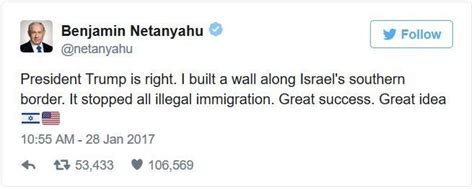 Former Ambassador Netanyahu S Tweet For Trump Suggests Leaders Have