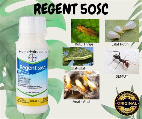Racun Anai Anai Semut Lipas Bayer Regent 50sc Lazada