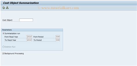 Kkrz Sap Tcode Summarization Process Mfg Coc