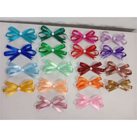 Small Ribbons Ready To Use 25 Pcs Per Pack Shopee Philippines