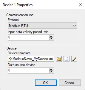 Modbus Slave Driver Rapid SCADA
