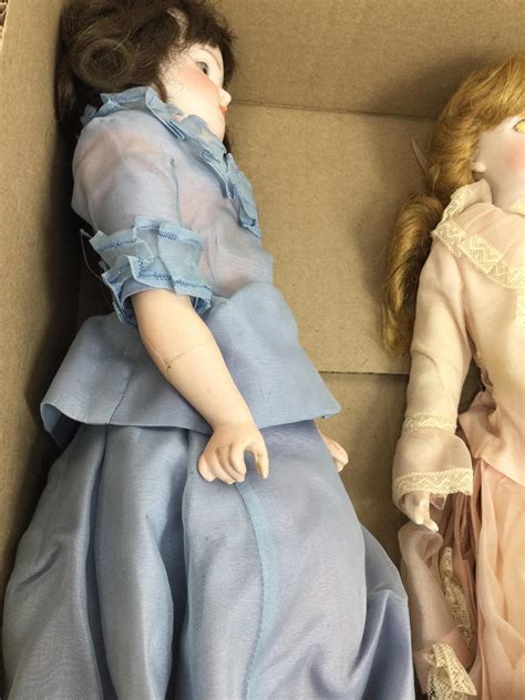 Lot 2 Vintage Bisque Doll