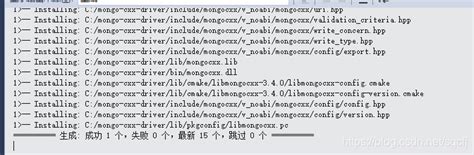 Windows下vs2017编译mongodb C、capibsoncxx 编译 Csdn博客
