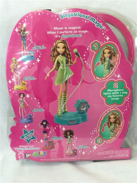 Mattel Winx Club Flora Singsational Doll Other