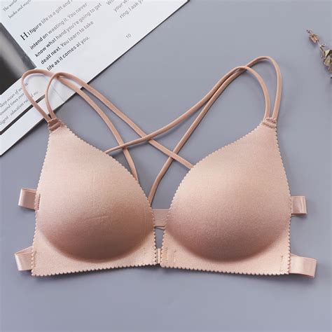 3d Seamless Front Buckle Bra Beautiful Back Sexy C Vicedeal