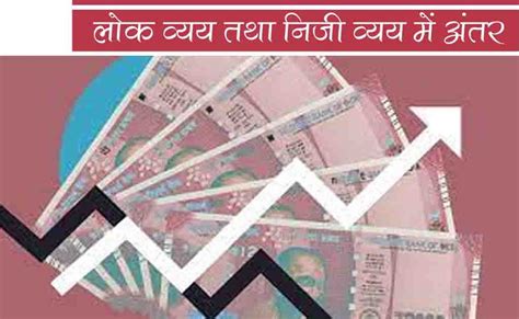 लोक व्यय वर्गीकरण लोक व्यय तथा निजी व्यय में अंतर Clarification