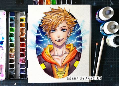 Pokemon Go Spark Team Instinct By Laovaan On Deviantart