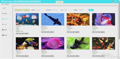 springboot vue3水族馆商品销售与经营管理系统 csdn博客
