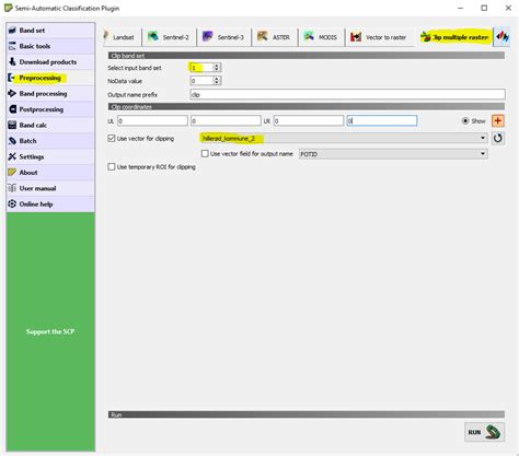Errorcrash When Clip Multiple Raster With A Shapefile · Issue 39 · Semiautomaticgit