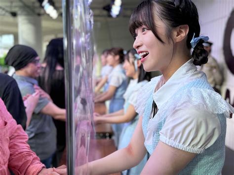 📸 画像：stu48＜1stアルバム『懐かしい明日』発売記念イベント＞あべのキューズモール（2024年6月8日／©︎stu）｜stu48、大阪