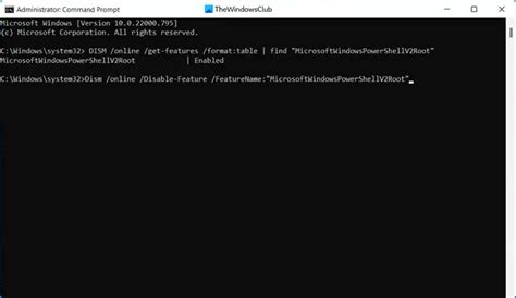 How To Disable Powershell V2 In Windows 1110