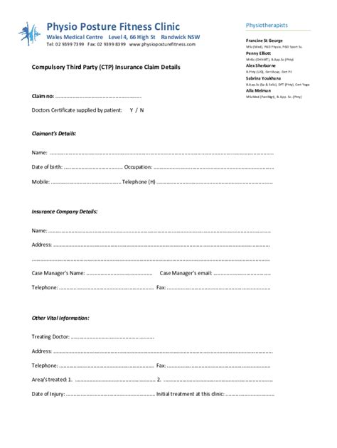 Fillable Online Ctp Details Form Fax Email Print Pdffiller