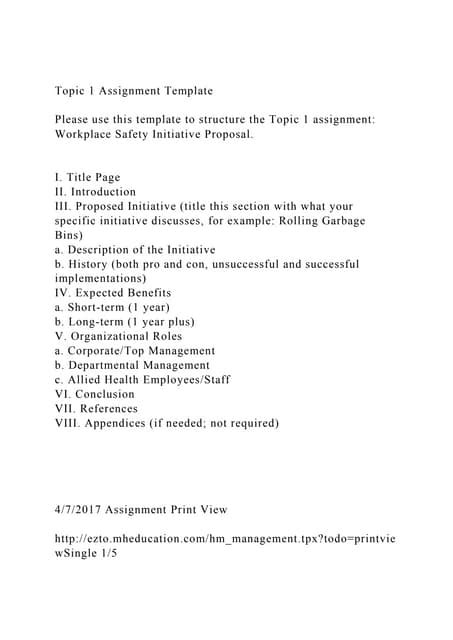 topic 1 assignment templateplease use this template to structu docx
