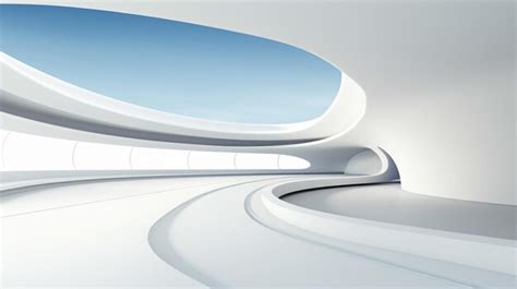 Premium Photo Abstract Minimal Architecture Background White Design