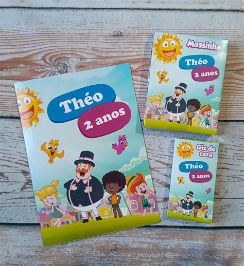 Kit Colorir Massinha Mundo Bita Elo7 Produtos Especiais