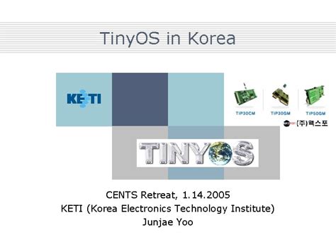 Tiny Os In Korea Company Logo Cents Retreat