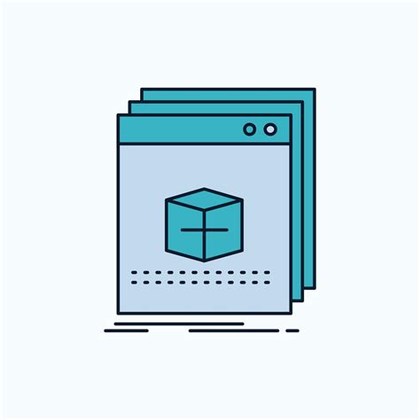 Software App Application File Program Flat Icon Green And Yellow
