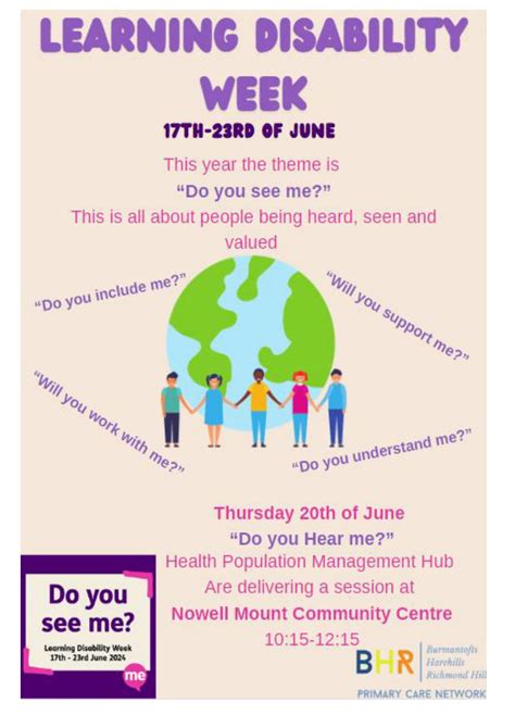 Learning Disability Week 17 23 June 2024 North Leeds Medical Practice