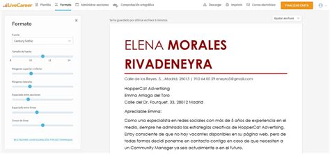 Carta De Presentación Para Autocandidatura Ejemplos 2022