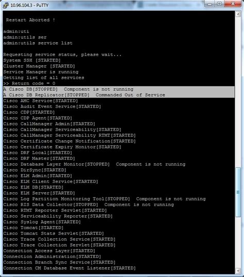 Unity Connection 9 1 1 10000 32 Cannot Access De Database After IP Address Changed Cisco Community