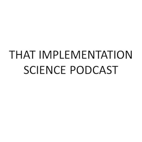 Cara Lewis Sailing The Seas Of Implementation Mechanisms That