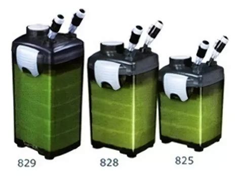 Filtro canister Jebo filtro 220V 60Hz con capacidad máxima de 200L