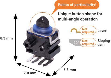 Sealed Ultra Subminiature Microswitch With A Space Saving Rice Ball Shaped Button Omron Device