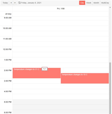 Telerik Scheduler Blazor Part Implementing Your Own UI