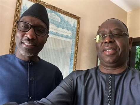 Photos Après un déjeûner avec le Président Macky Sall Mamadou Mamour