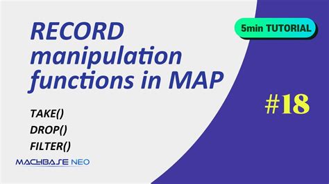 [5min 코딩 18] tsdb and 통합 데이터 플랫폼 machbase neo tql map record youtube