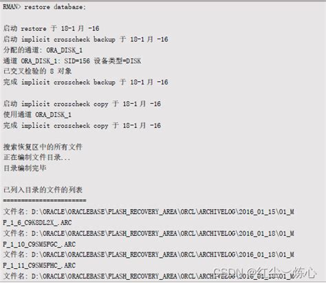 Rman实现异机 分批增量 数据迁移rman迁移数据库 Csdn博客