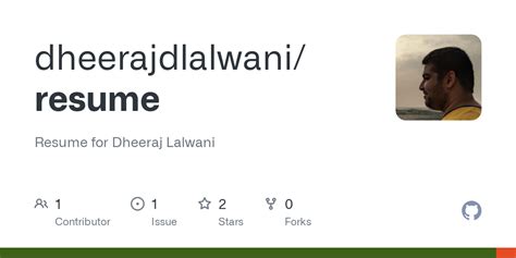 GitHub Dheerajdlalwani Resume Resume For Dheeraj Lalwani