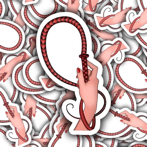 Sensual BDSM Sticker Dominatrix Art Naughty Fetish And Erotic Fantasy Decal Etsy