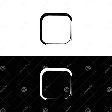 Rectangle Vector Logo Template Stock Vector Illustration Of Mark Mathematics 289478245