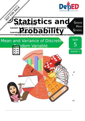 Stat And Prob Q1 M4 Stat Module SENIOR HIGH Babe Statistics And Probability Quarter 1