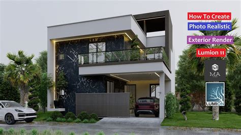 How To Create Photo Realistic Exterior Render In Lumion 11 Exterior