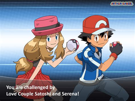Ash Ketchum And Serena Pokemon And 2 More Drawn By Satoshilovesserena