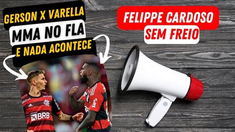 Gerson agride Varella em treino e não acontece nada Vasco quer jogar