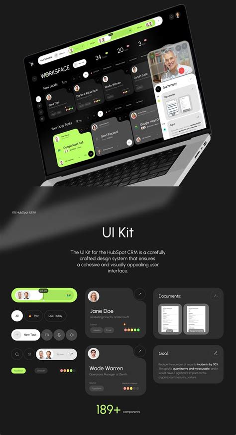 HubSpot CRM SaaS UX UI Design Behance Web Design Web App Design Ui Ux Design