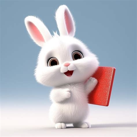 Premium Ai Image The Snow Bunny Is A Rabbit From The Movie Snowball