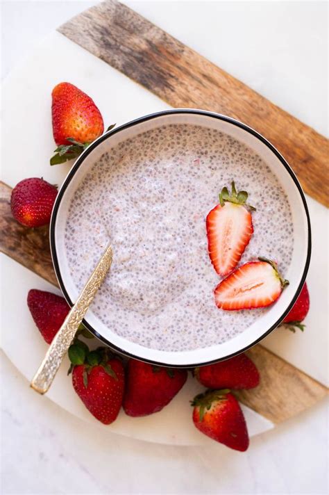 Strawberry Chia Pudding Recipe