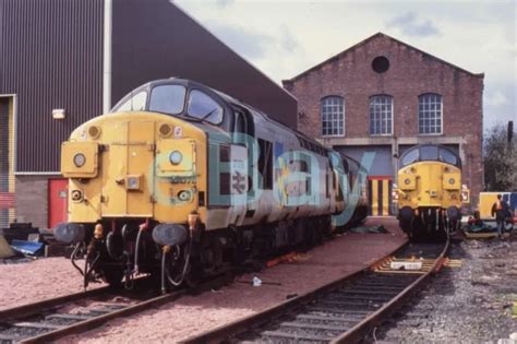 35mm Railway Slide Of Class 37 37078 Polmadie Copyright To Buyer £4