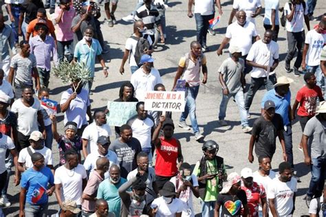 Haitians Barricade Streets To Protest Insecurity After Gang Murders Of