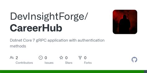 Github Devinsightforgecareerhub Dotnet Core 7 Grpc Application With