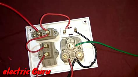 How To Connect Power Plug Connection In Hindi Electric Guru YouTube