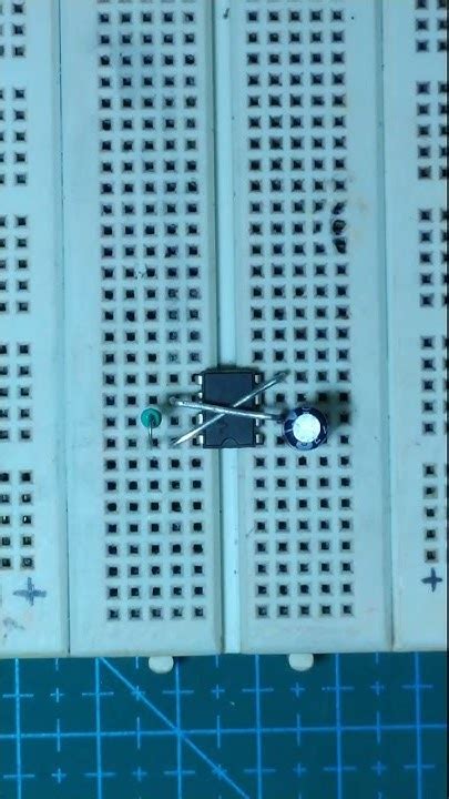 How to make Adjustable Flashing/ Blinking LED circuit on Breadboard | 555 Timer - YouTube