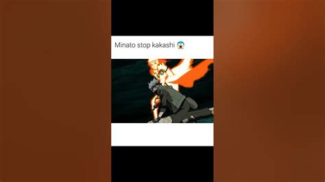Minato Stop Kakashi 😱 Minatonamikaze Kakashihatake Obitouchiha