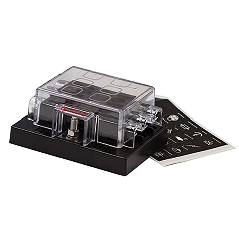 Fuse Block 10 Way Single Power Pole Kt Cables