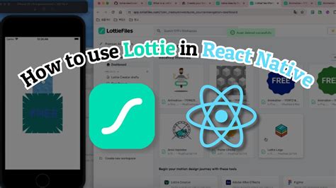How To Use Lottie In React Native Youtube
